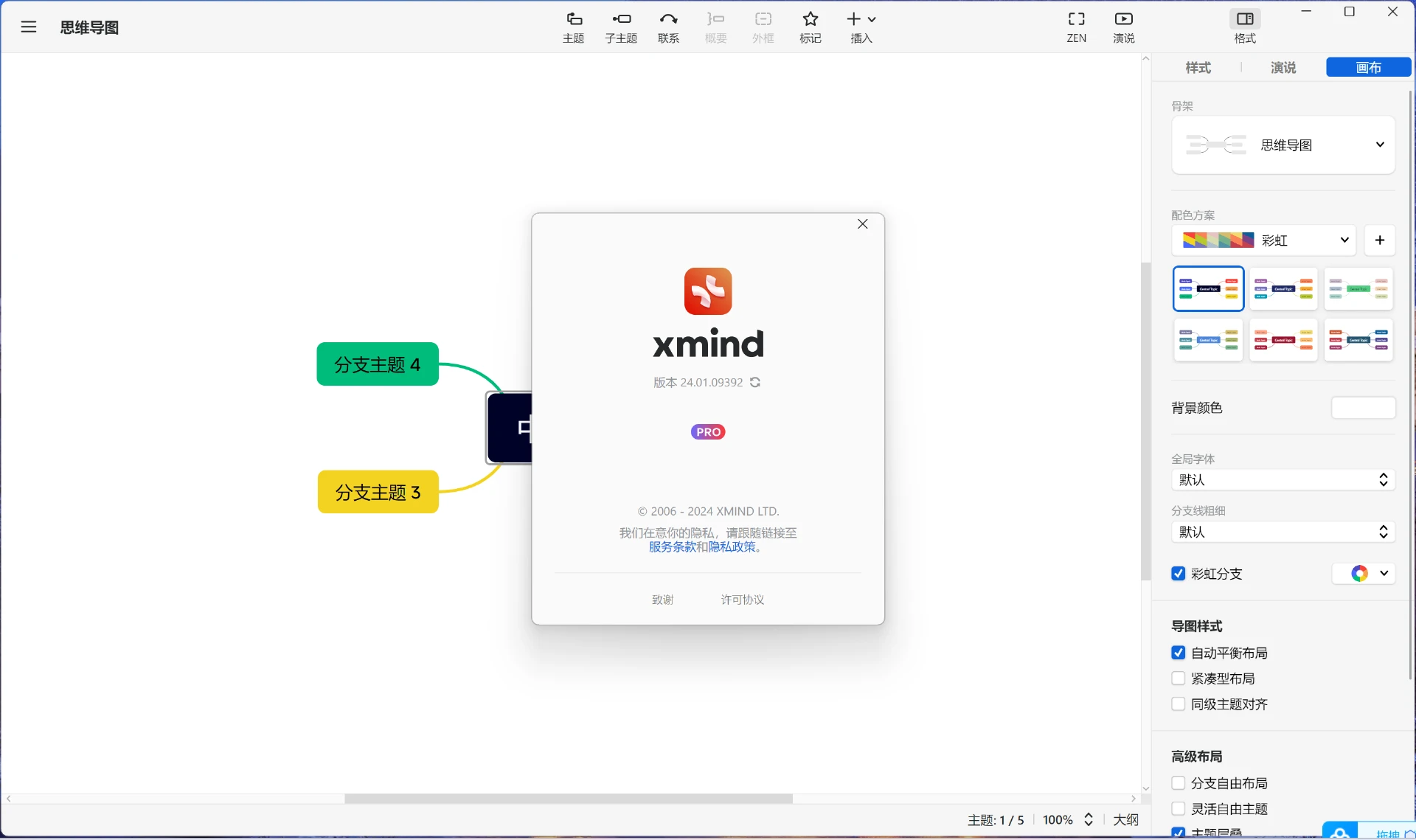 Xmind Pro 2024会员版【win系统】_探火视材-用了就火的视频素材